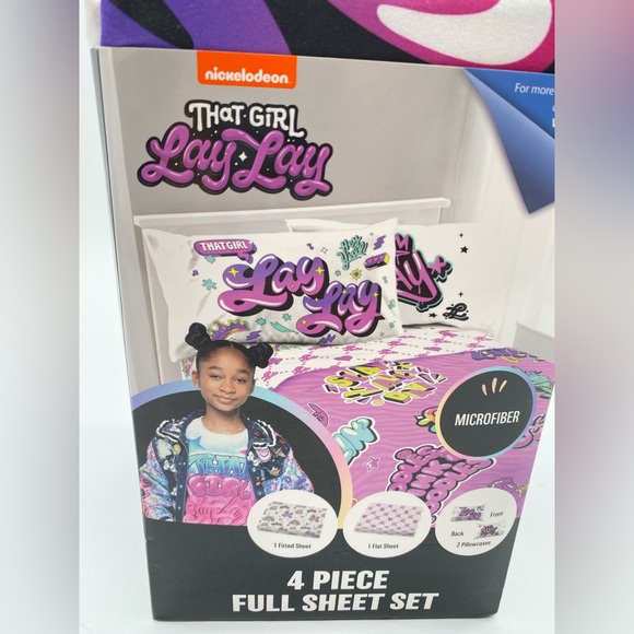 Nickelodeon | Bedding | Princess Slaya That Girl Lay Lay Phrases Full ...